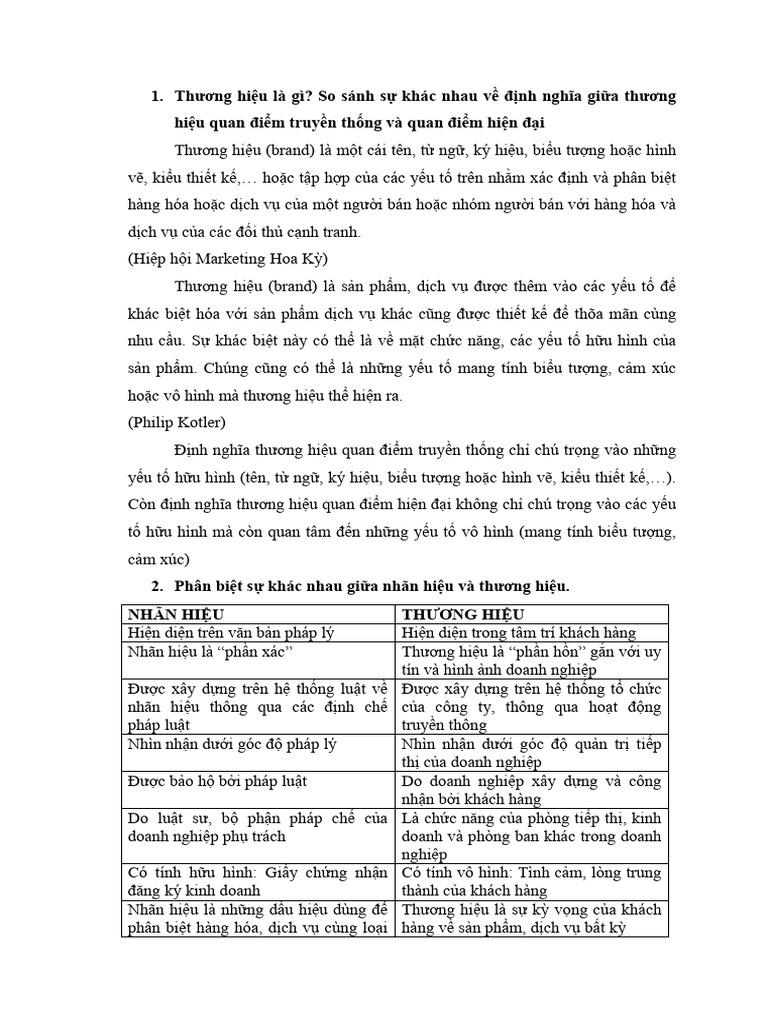 (8.2.2023 - 15h30) Đề cương QTTH | PDF