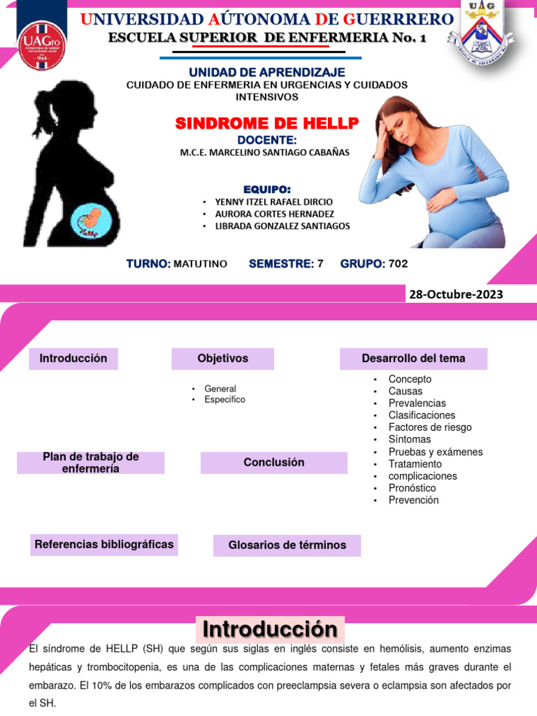 Síndrome HELLP: Causas y Tratamiento | PDF | El embarazo ...