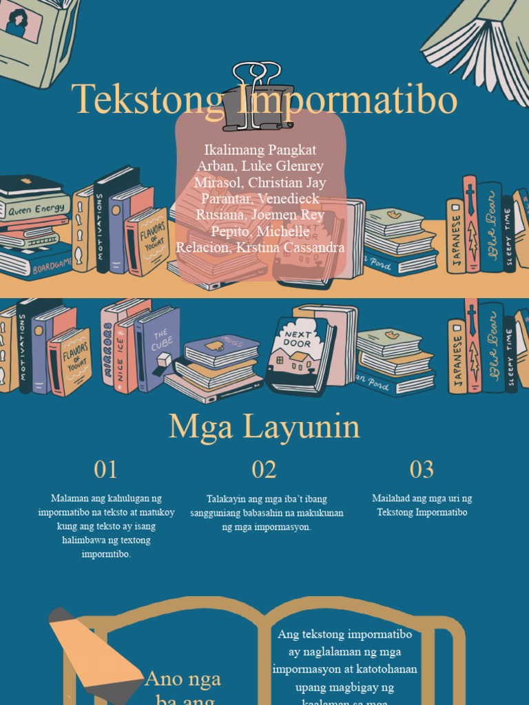 Tekstong Impormatibo | PDF