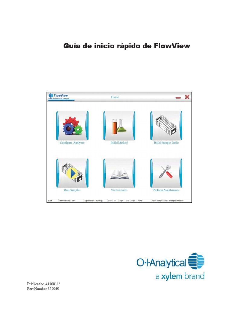 FlowView Quick Start Guide 4130 | PDF