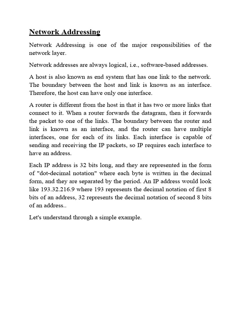 Network Address Download Free Pdf Internet Protocols Ip Address