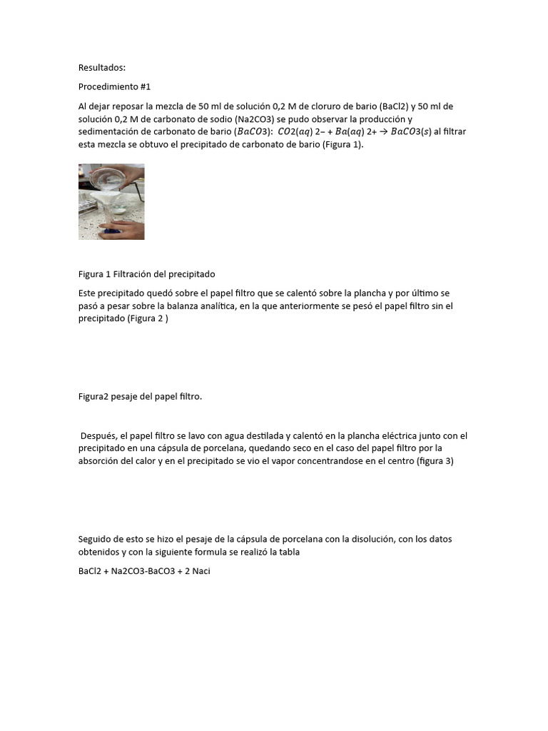 Resultados Lab Tablas | PDF