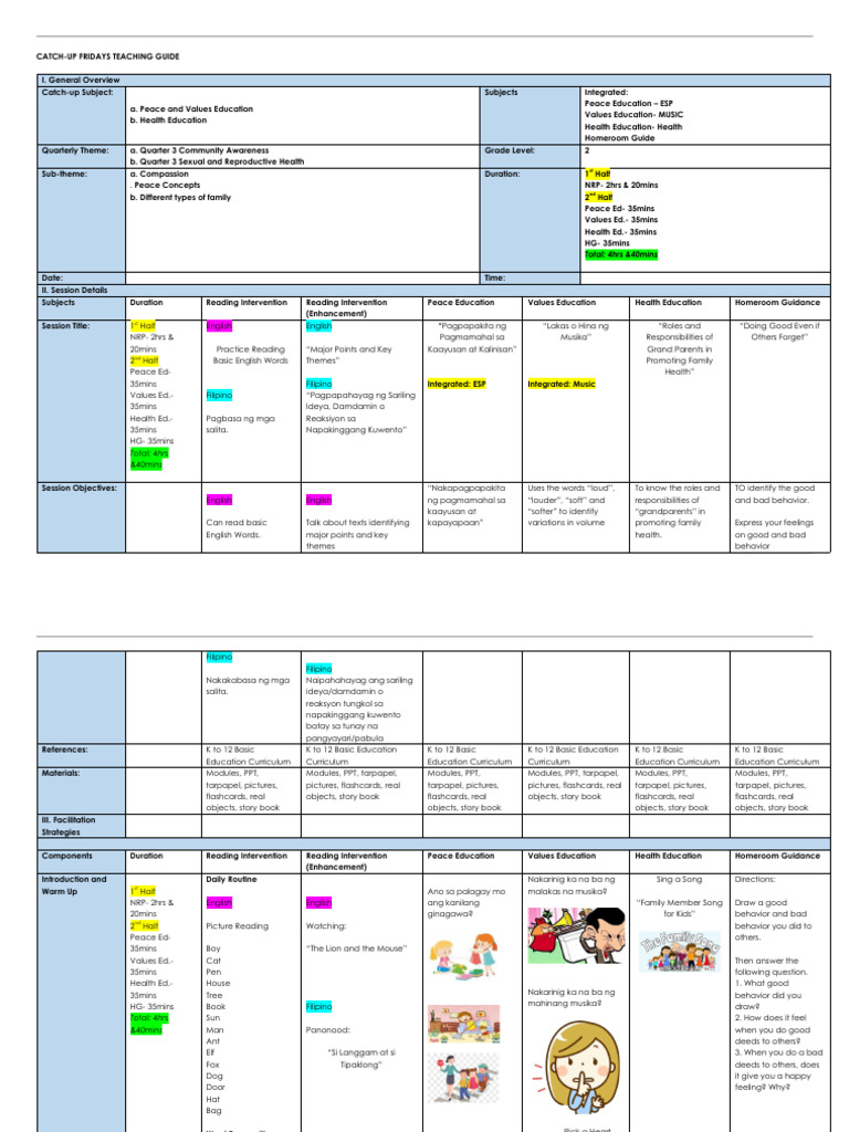 Teaching Guide | PDF
