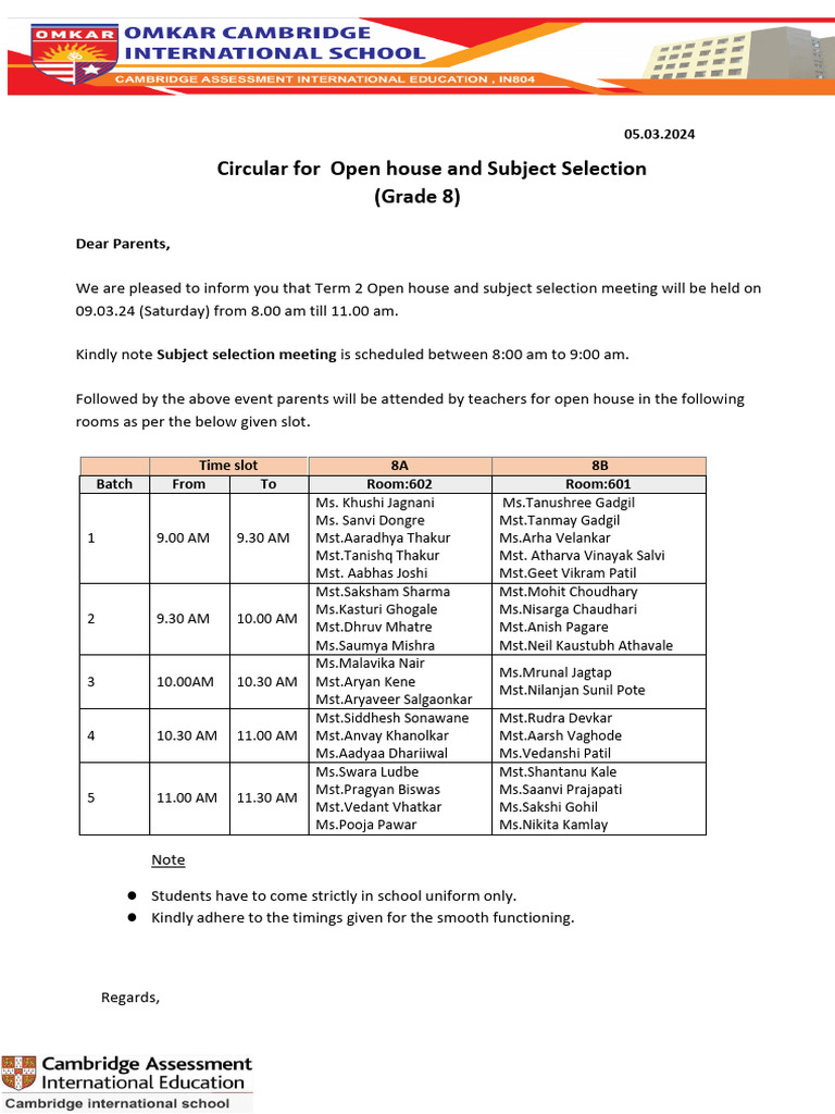 Term 2 Circular-Grade 8 (1) - 1 | PDF