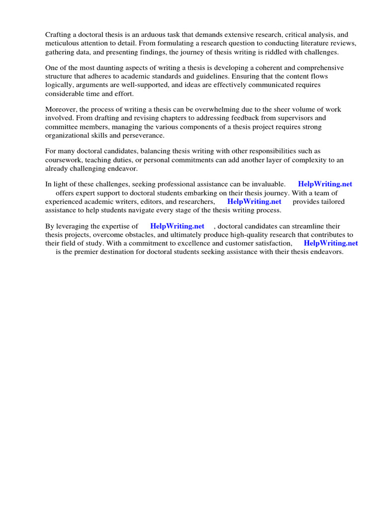 Doctoral Thesis Template | PDF | Thesis | Page Layout