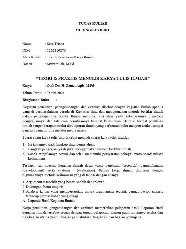 TUGAS KULIAH Tpki | PDF