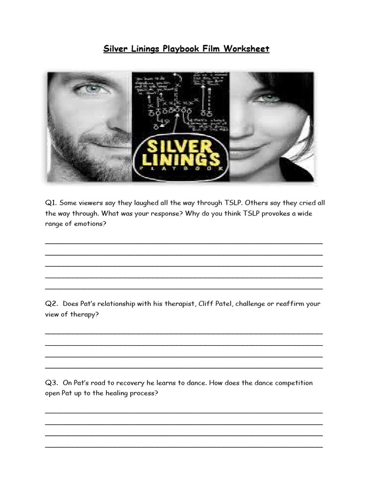 silver-linings-playbook-film-worksheet | PDF