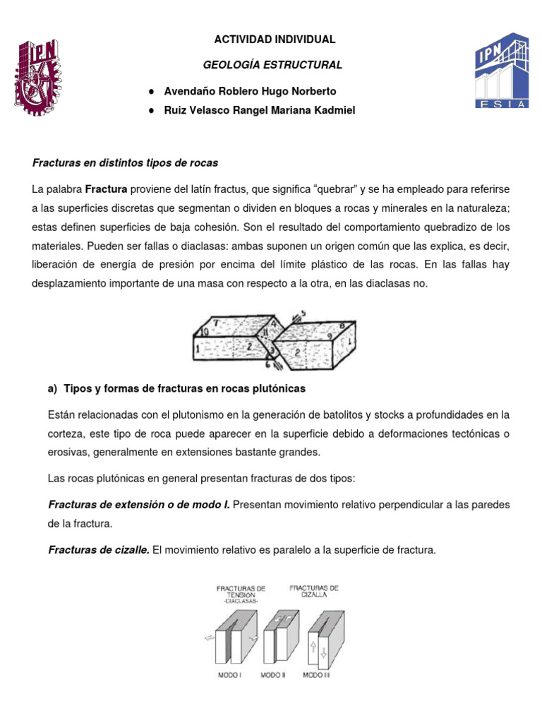 Act en Equipo, Geología Estructural S | PDF