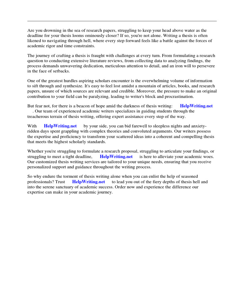 Thesis Hell Freezes Over | PDF | Law | General Fiction