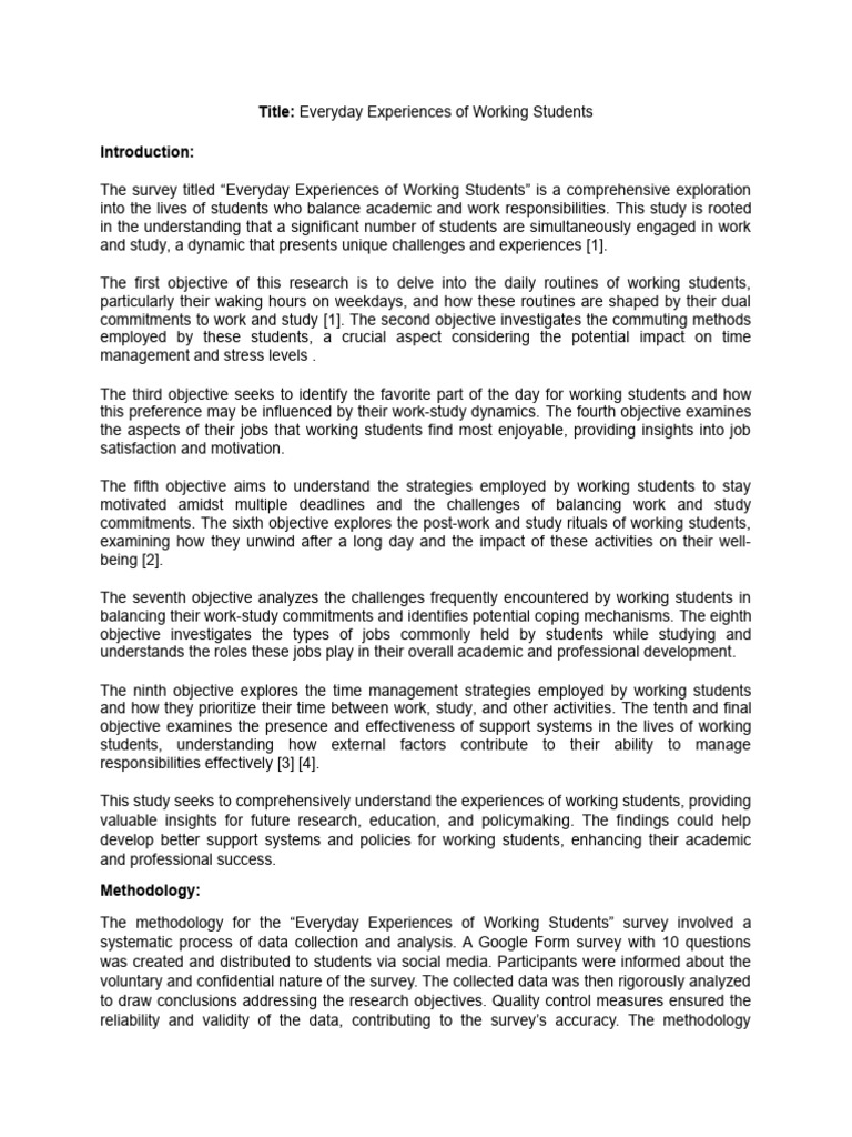 Plaza | PDF | Commuting | Methodology