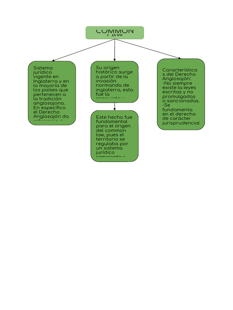 Mapa Conceptual Common Law | PDF
