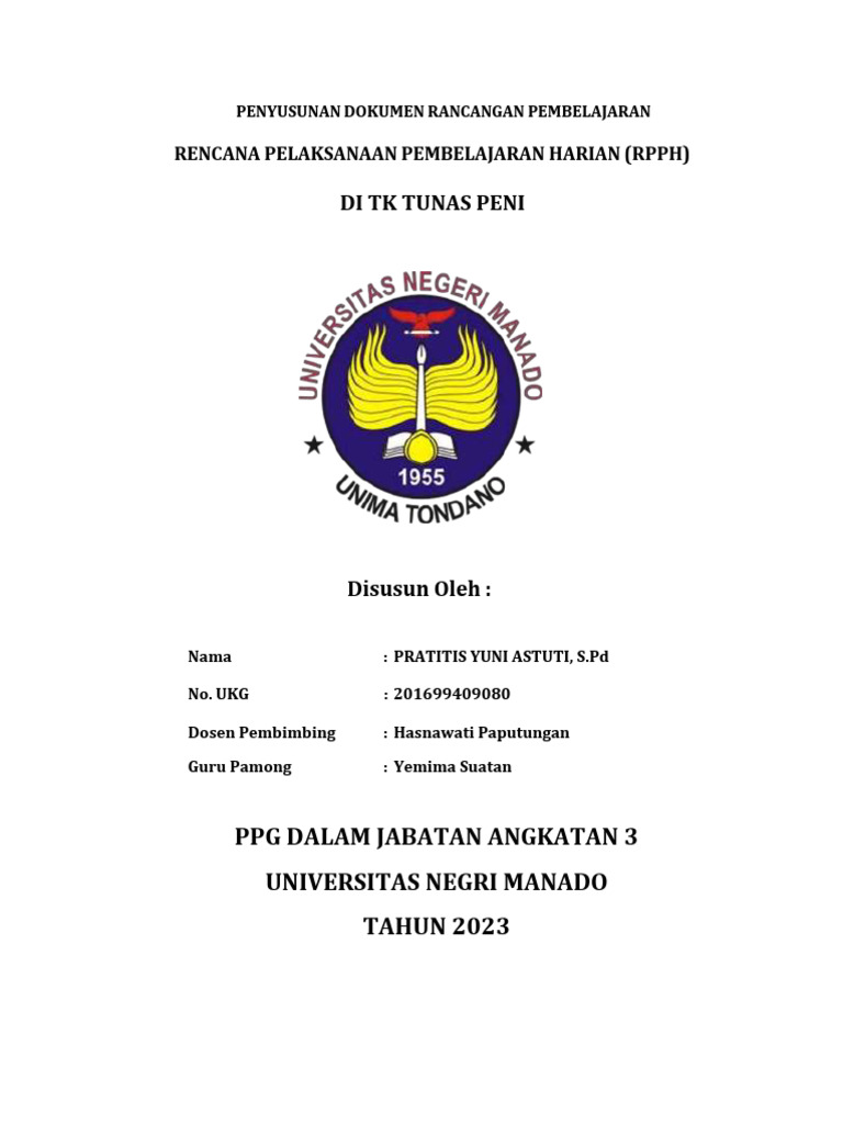 Revisi RPP - Pratitis Yuni A | PDF