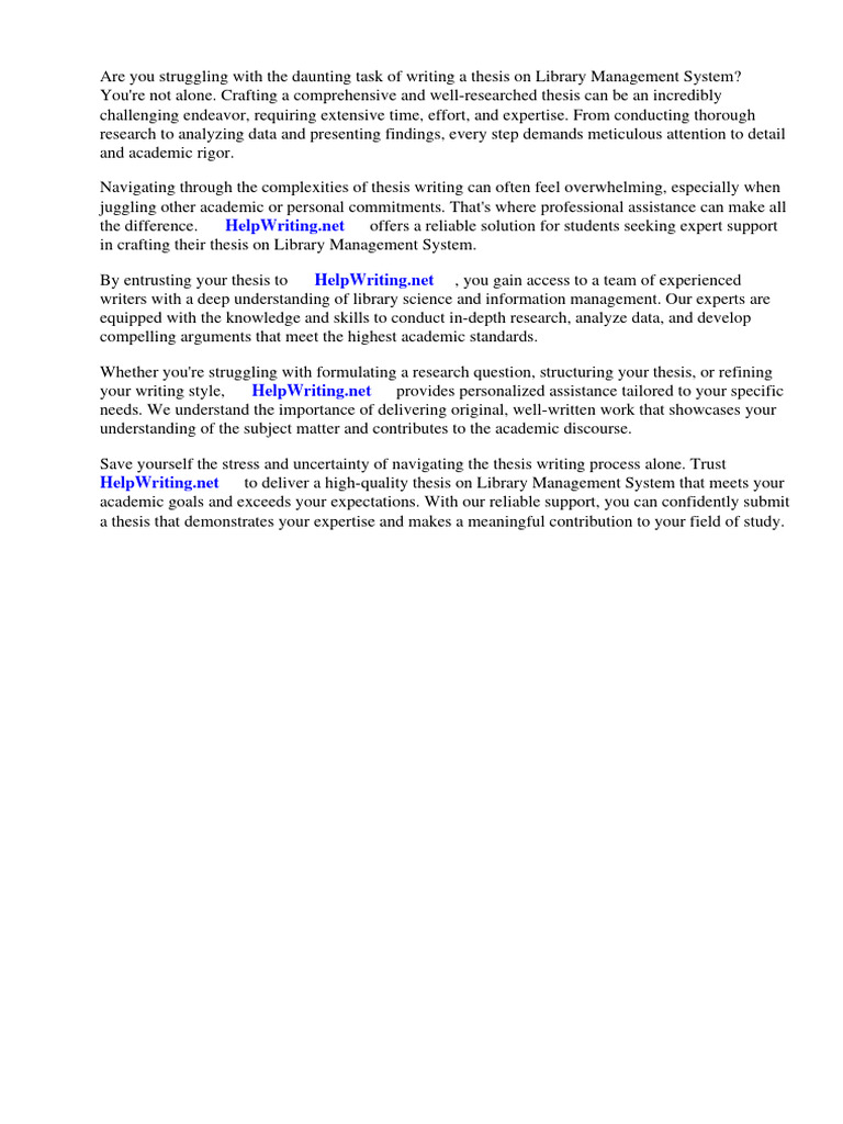 Sample Thesis Library Management System | PDF | Libraries | Books