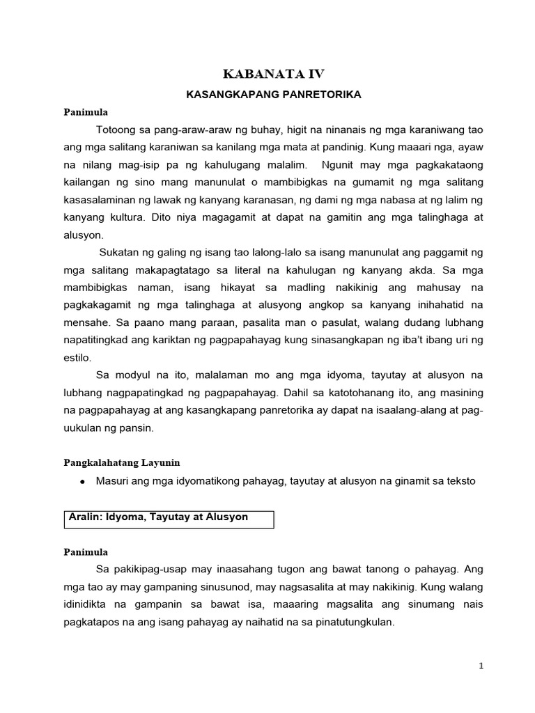 Modyul FW313 K 4 | PDF