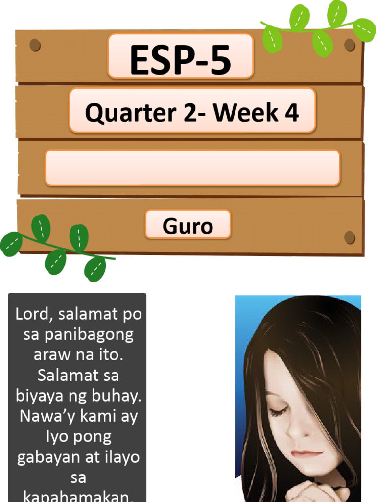 Esp (PPT - WK.4-Q2) | PDF