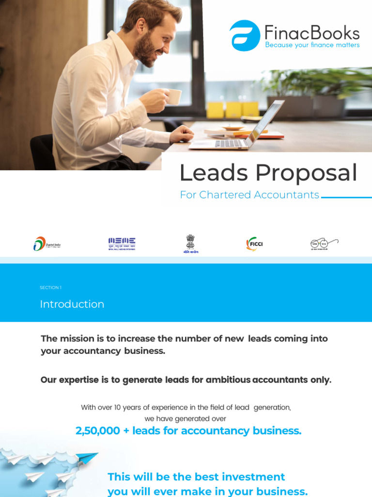 Finacbooks Accountant Proposal | PDF