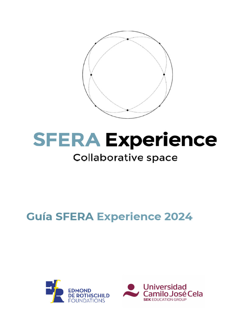 Guía SFERA Experience 2024 | PDF | Iniciativa empresarial | Creatividad