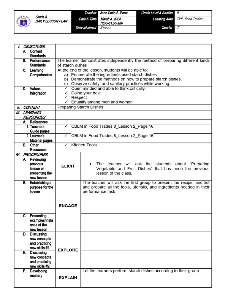 DLP1 GP1 Starch | PDF