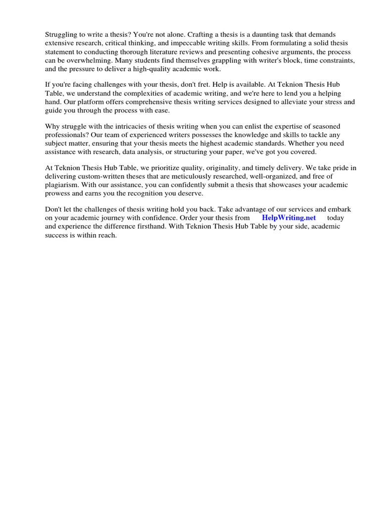 Teknion Thesis Hub Table | PDF