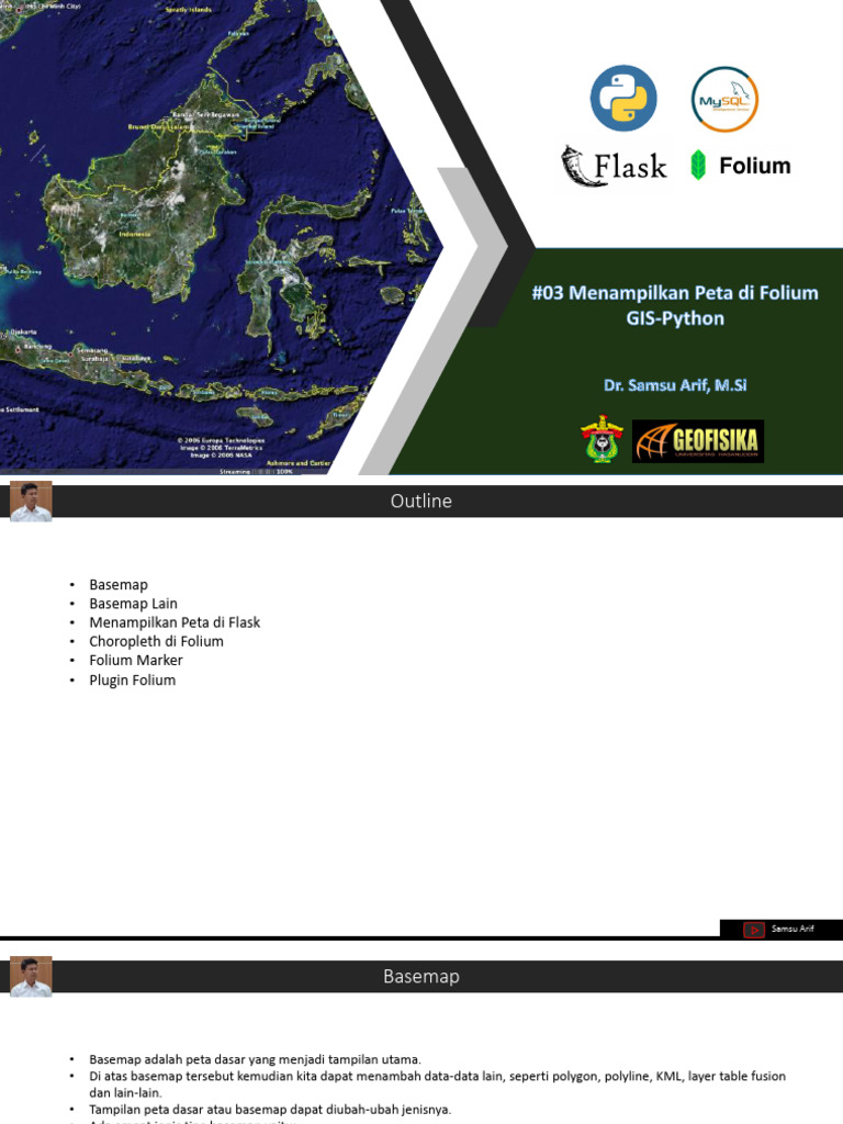 Menampilkan Peta Di Folium | PDF