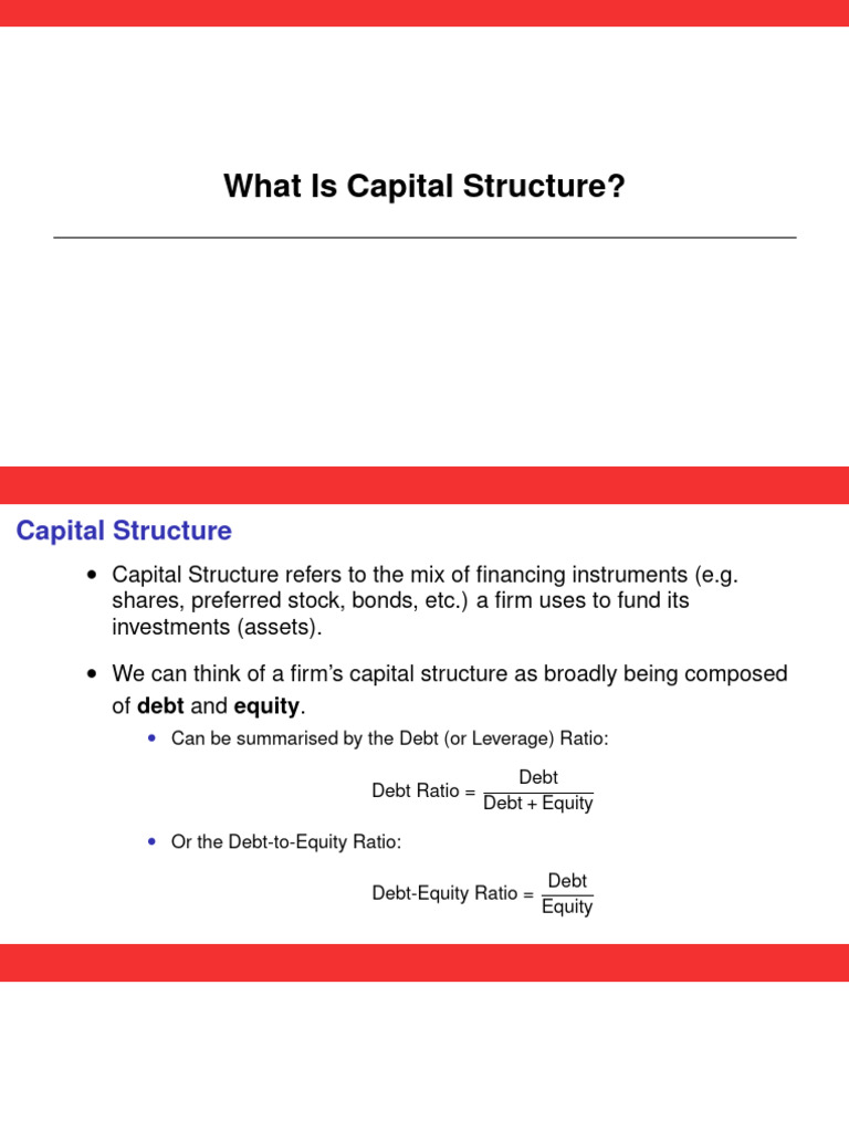 Introduction To Finance | Download Free PDF | Capital Structure | Cost ...