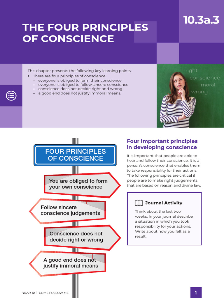 10.3a.3 The Four Principles of Conscience | PDF