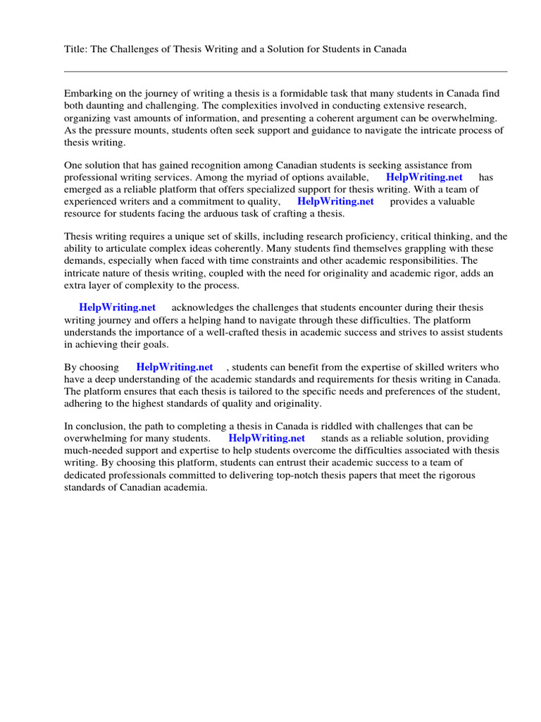 Thesis Repository Canada | PDF | Deep Geological Repository | Thesis