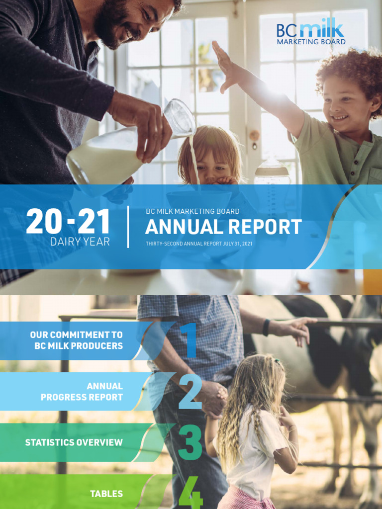 BC Milk Annual Report 2021 4 | PDF