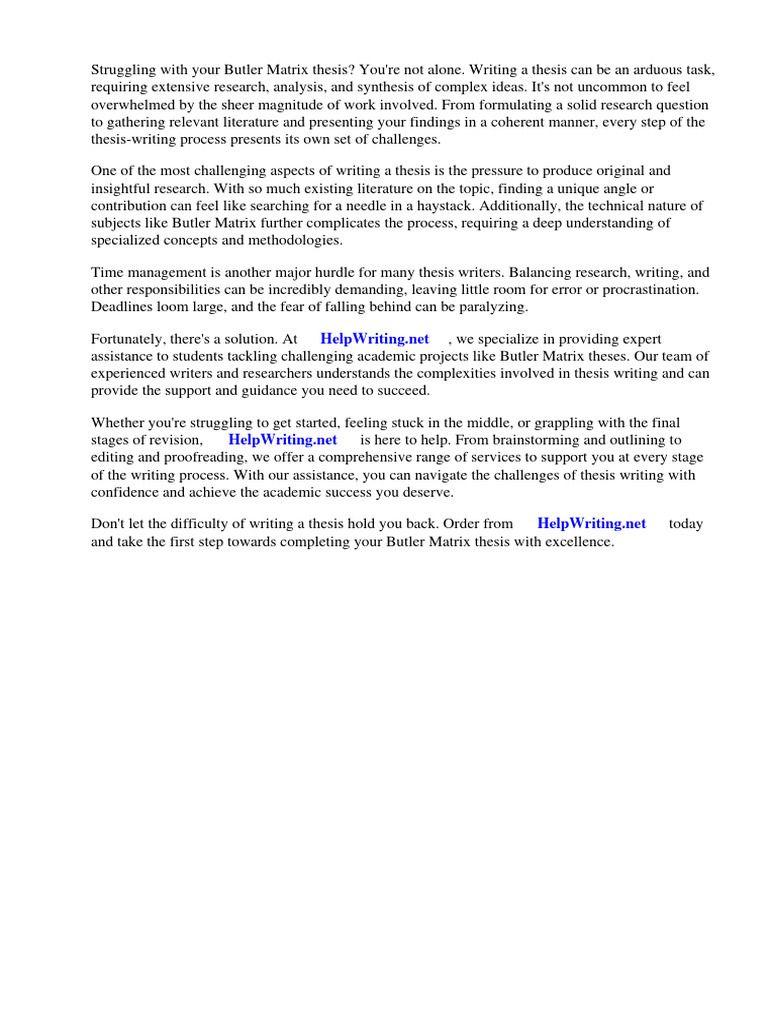 Butler Matrix Thesis | PDF | Computers