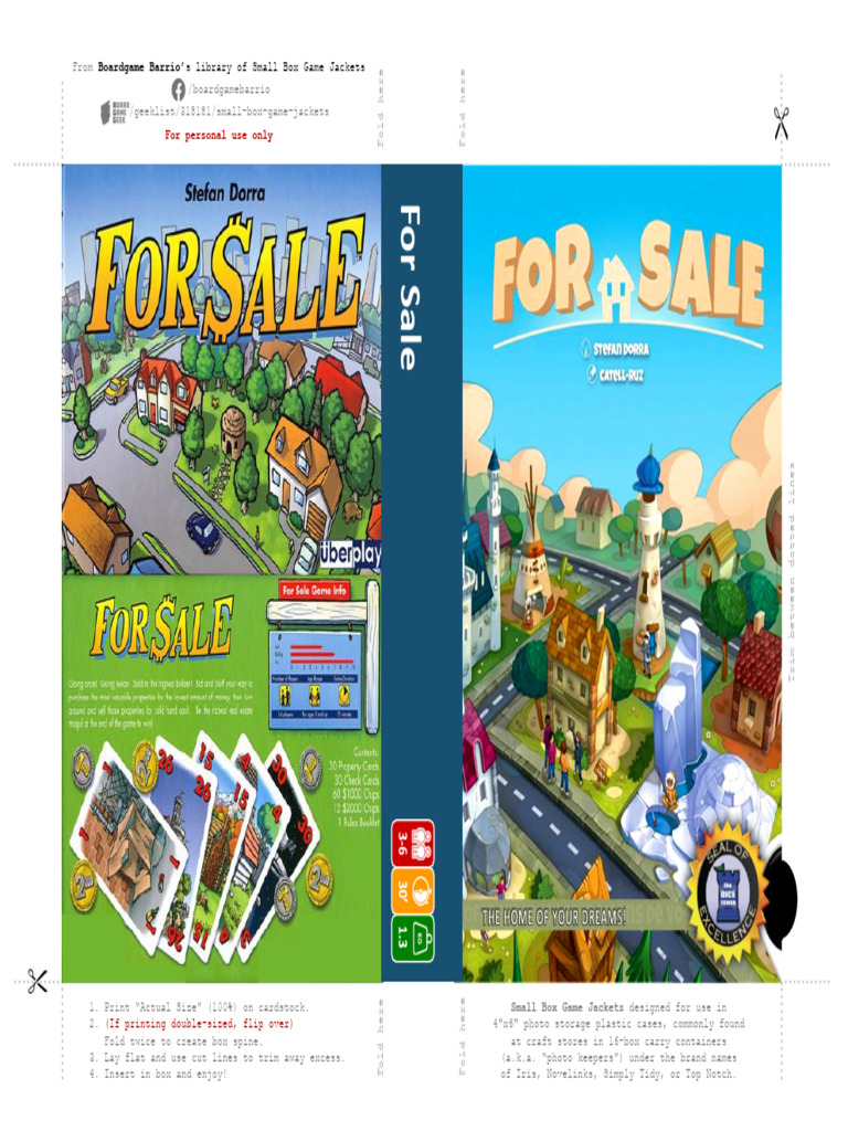 SBG Jacket - For Sale | PDF | Publishing | Printing