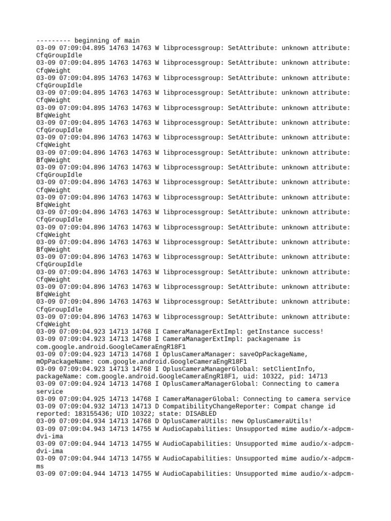 Log Cat 1709942944875 | PDF | System Software | Computing