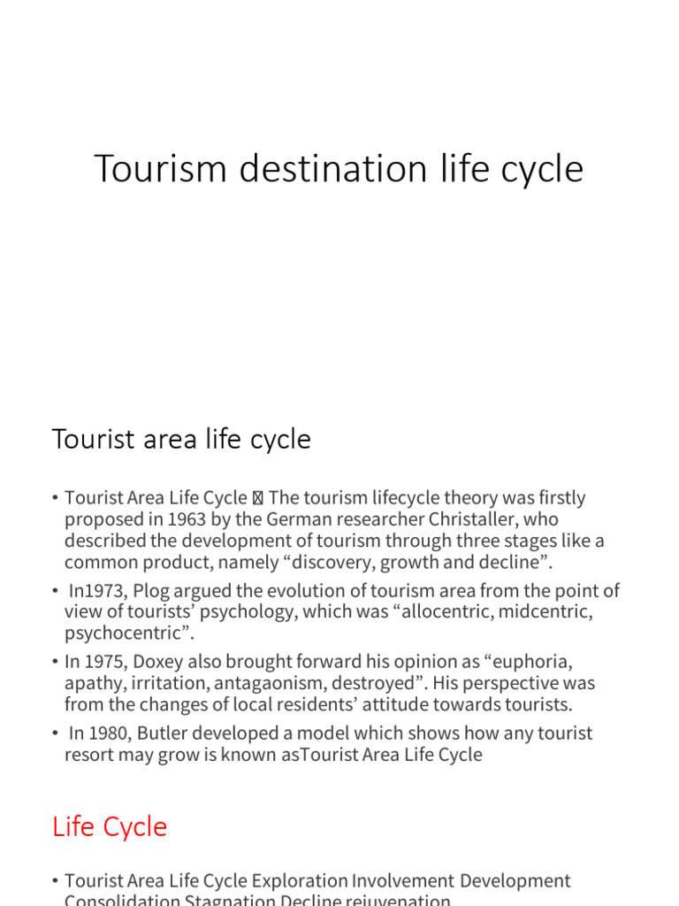 Tourism Destination | PDF