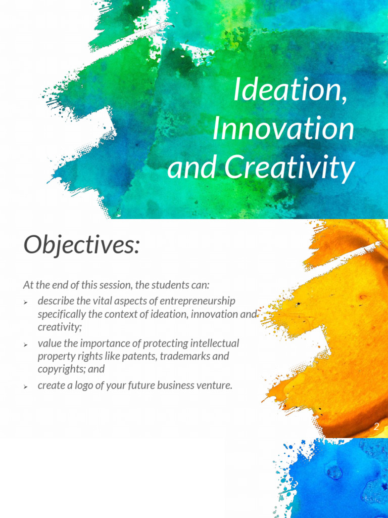 Ideation Innovation and Creativity | PDF