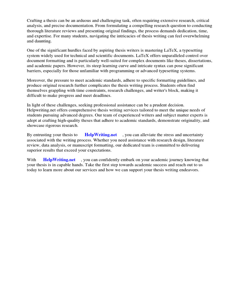 Thesis Code Latex | PDF | Thesis | Te X