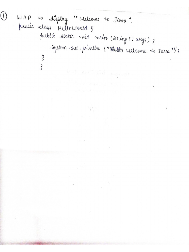 Java Lab File | PDF Java Lab File | PDF
