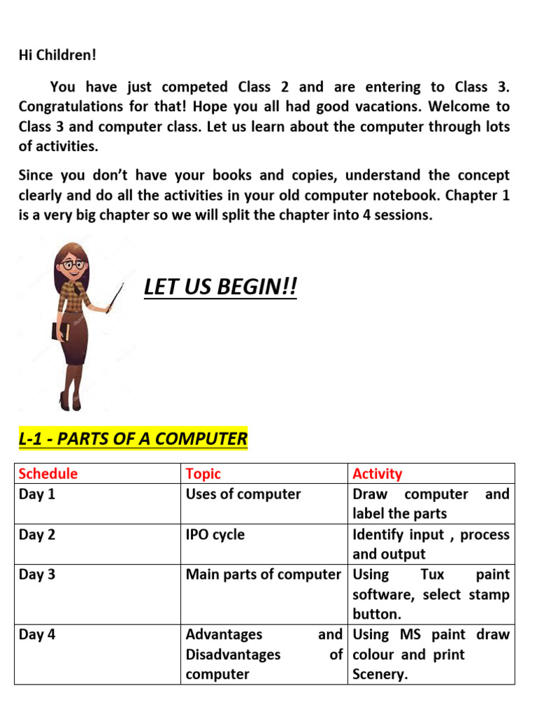 C3 Computer wk1 | PDF
