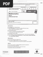 Past Papers of Mathematics Cambridge Year 9 | PDF | Mathematical ...