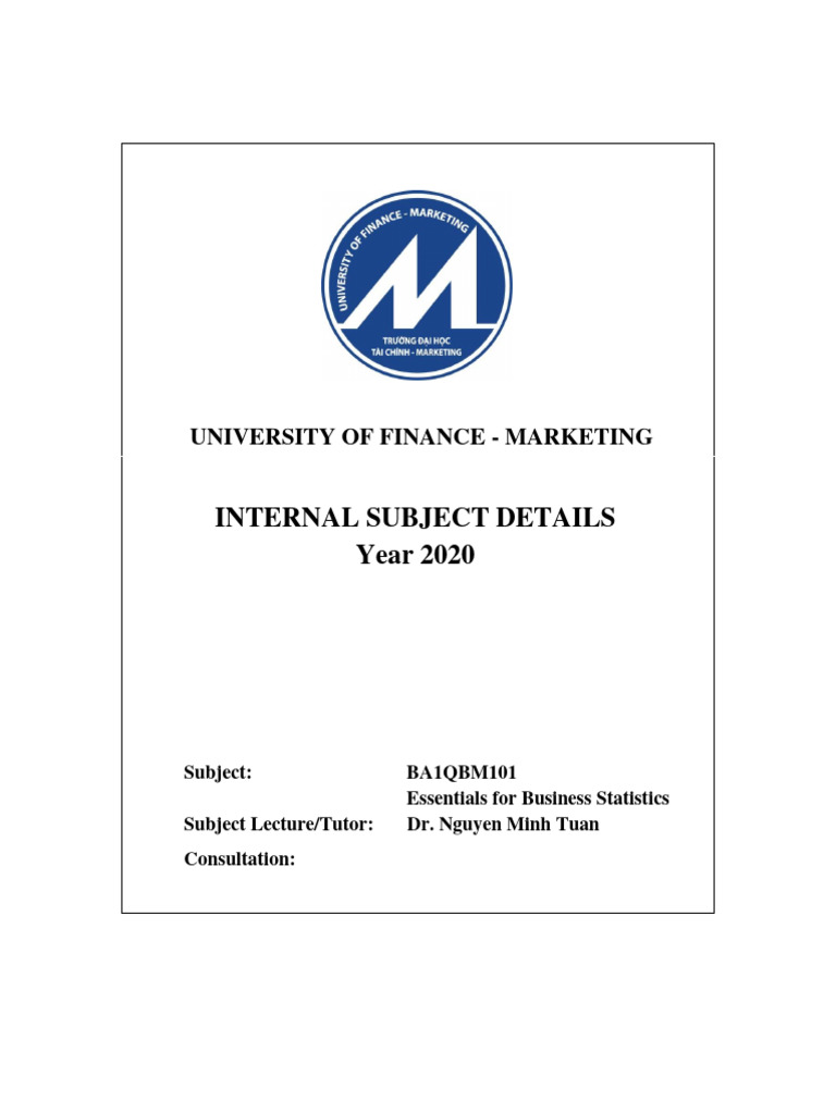 QBM101 Business Statistics | PDF | Statistics | Regression Analysis