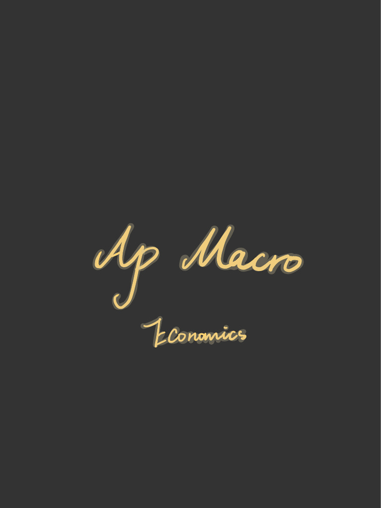 AP Macro | PDF
