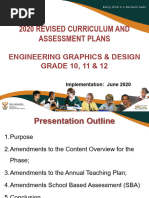 Grade 10 EGD Year Plan 2025 | PDF | Technical Drawing | Drawing