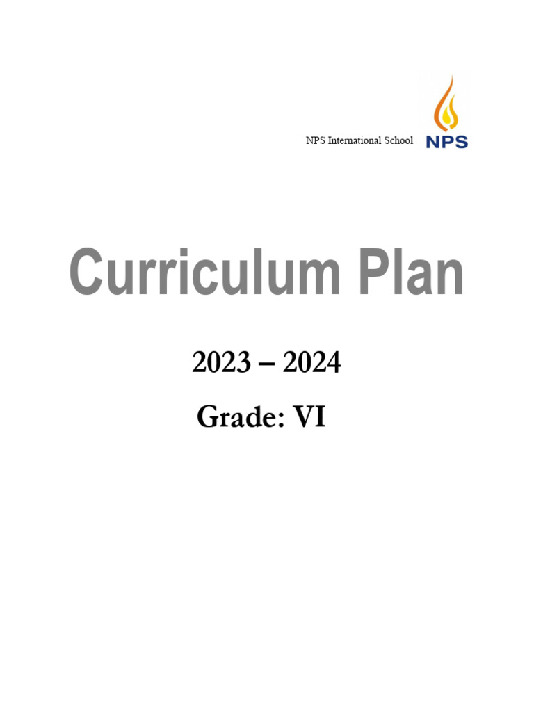 Grade 6 Curriculum | PDF