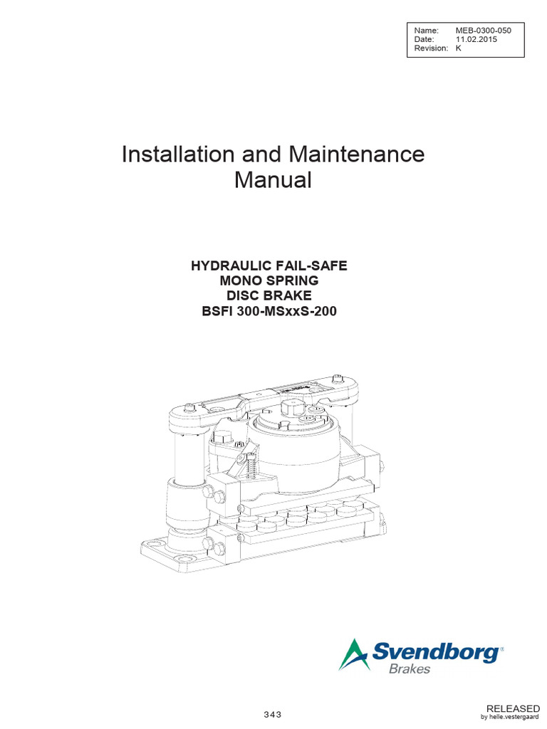 Brakes Manual LBC | PDF | Screw | Mechanical Engineering