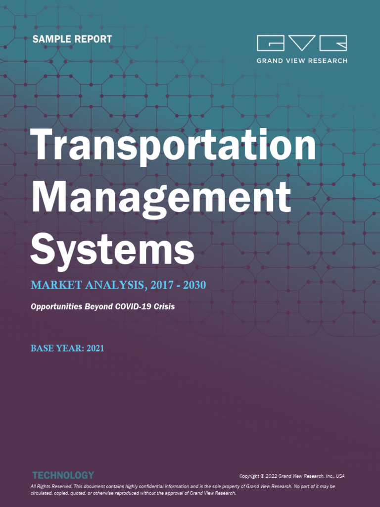 Sample - Transportation Management Systems Market Analysis and Segment ...