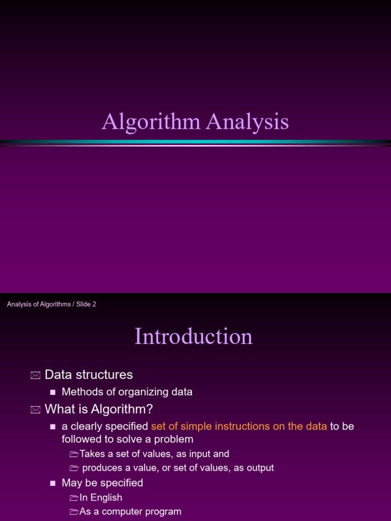 Module - 04 (Algorithm Analysis) | PDF | Algorithms | Theoretical ... Module - 04 (Algorithm Analysis) | PDF | Algorithms | Theoretical ...