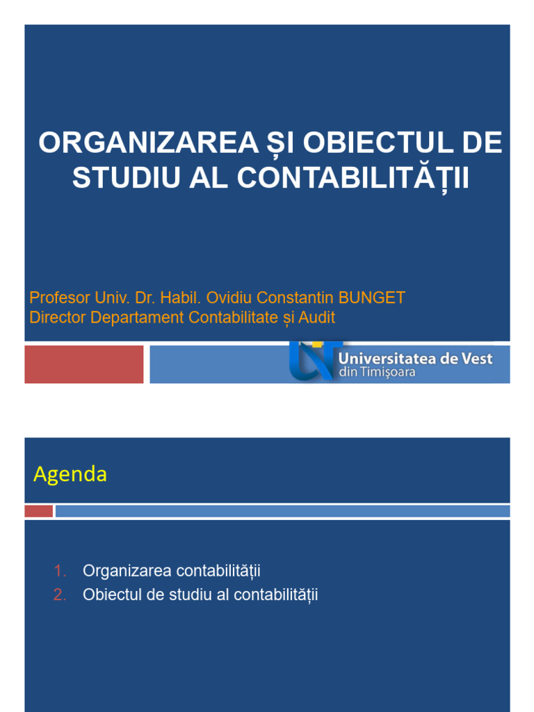 Cursul nr. 2_Bazele contabilitatii | PDF