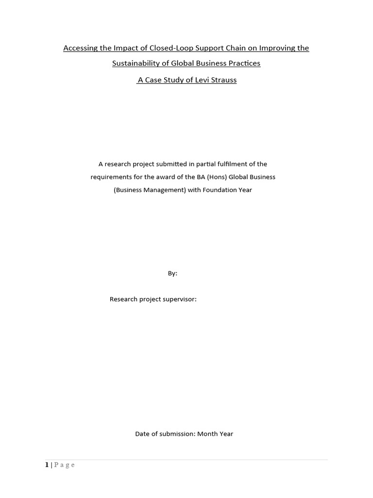 Shumel Sheraz - Research Proposal 399 Dissertation - Final Corrected File | PDF