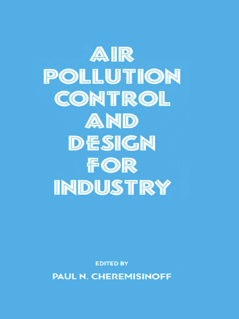Air Pollution Control and Design For Industry | PDF | Wound | Air Pollution