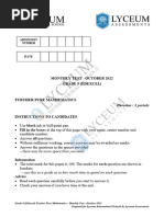 OCR A Level Maths Formula Sheet | PDF | Euclidean Geometry | Geometry