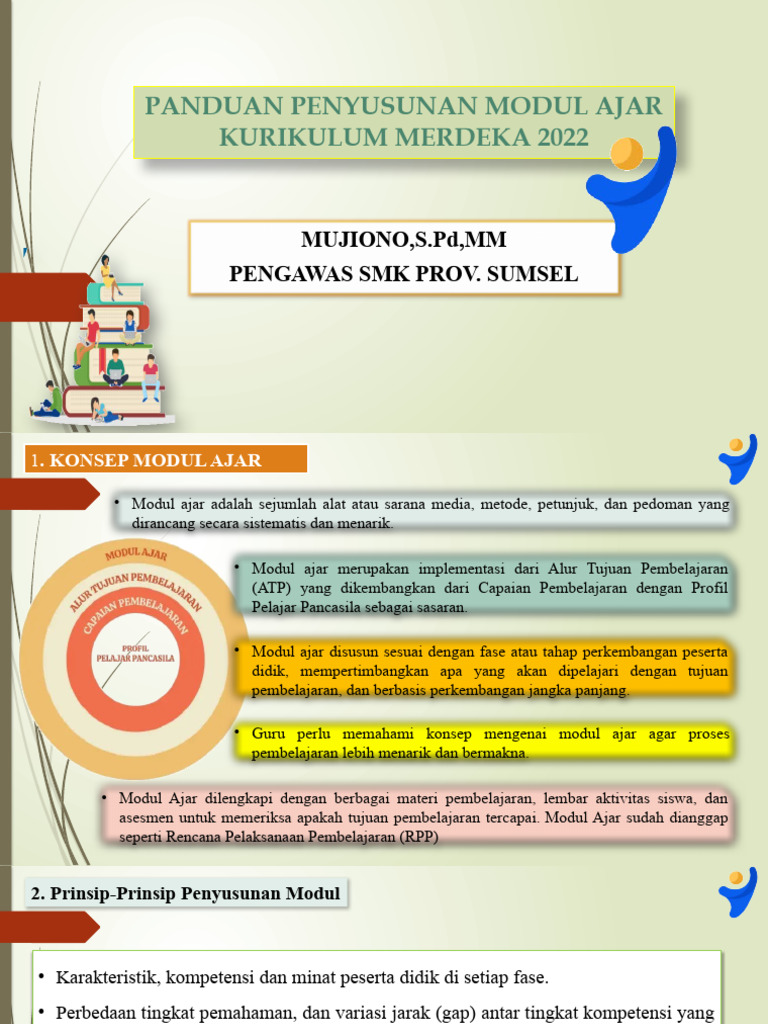 Penyusunan Modul Belajar | PDF