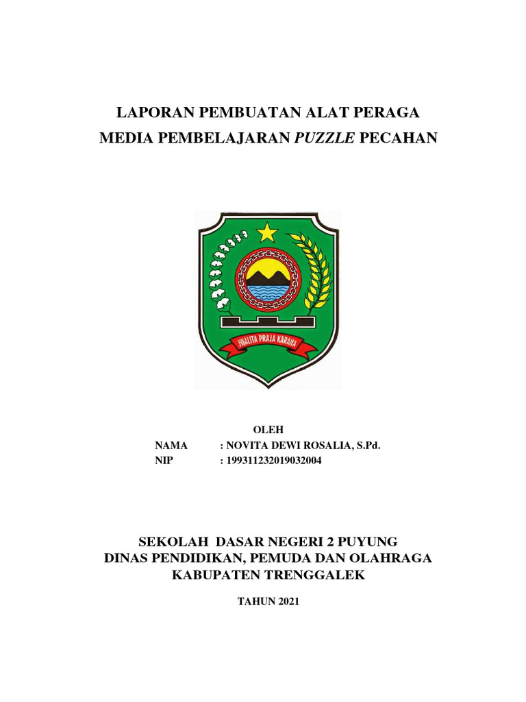 Alat Peraga Puzzle Pecahan | PDF